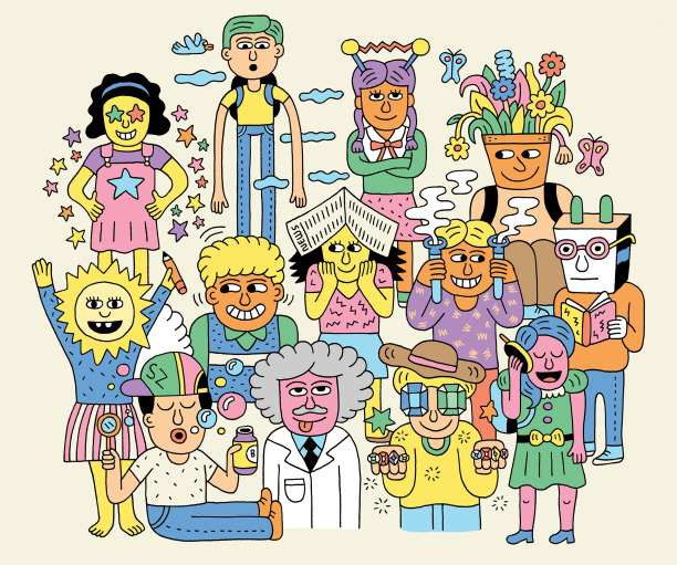 Andy Rementer - Big Active