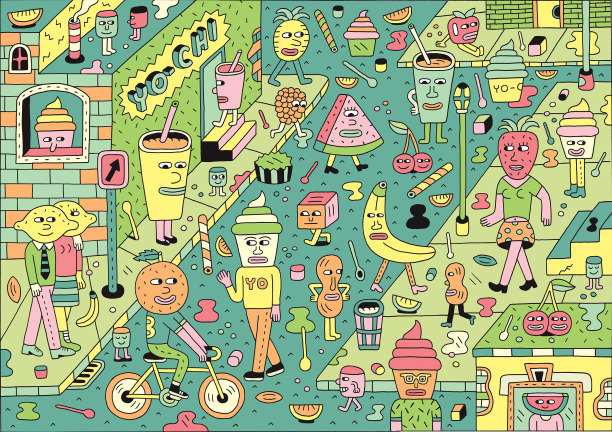 Andy Rementer - Big Active