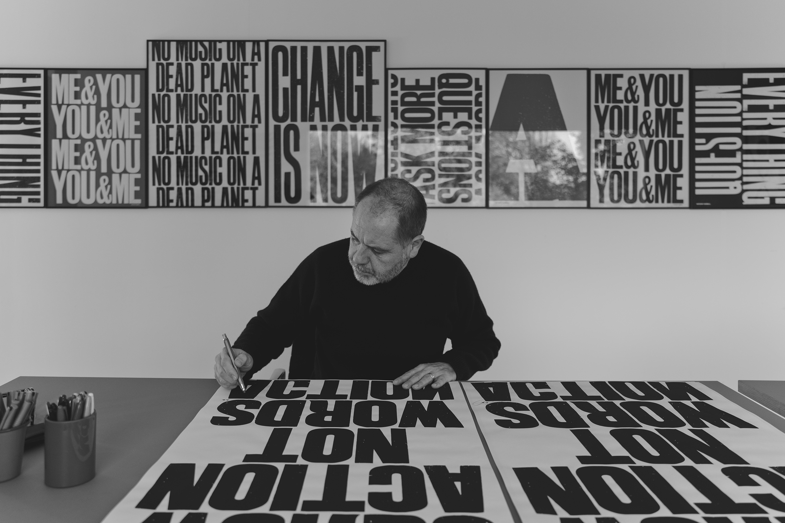 Studio Time with Anthony Burrill